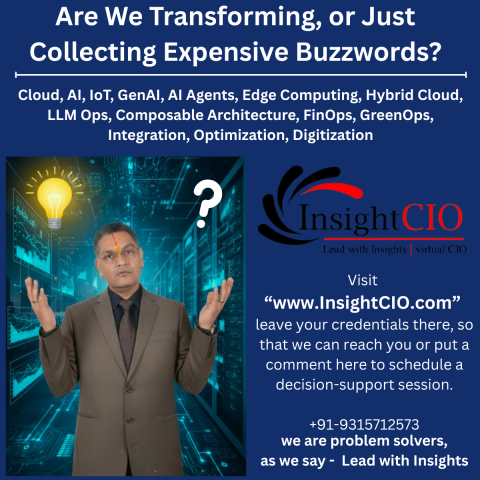 Cloud, AI, IoT, LLM Ops… Are We Transforming, or Just Collecting ...
